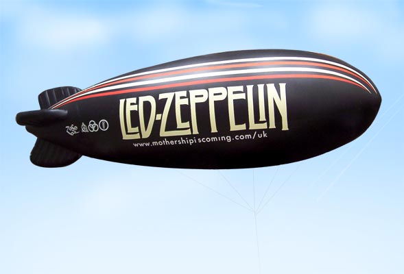 An Inflatable Zeppelin for Led Zeppelin! | ABC Inflatables